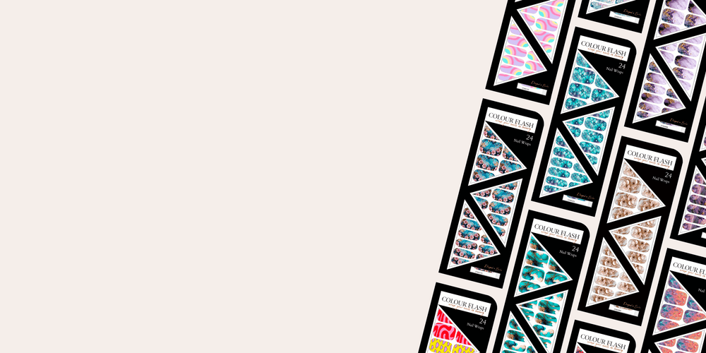 Nail Wraps from Colour Flash - self-adhesive Nail Wraps