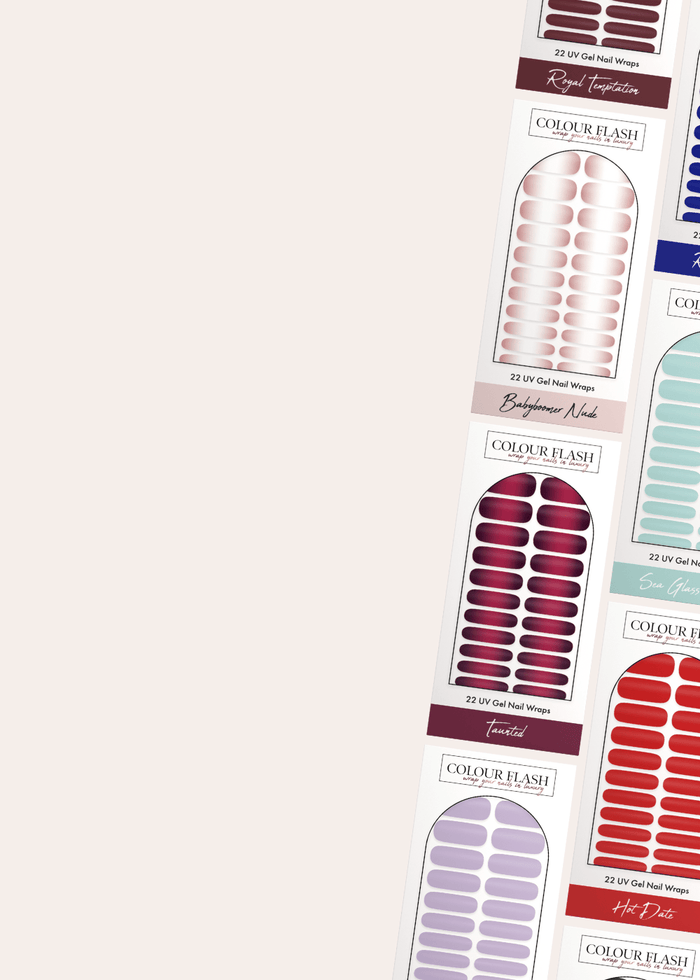 Nail Wraps from Colour Flash - self-adhesive Nail Wraps