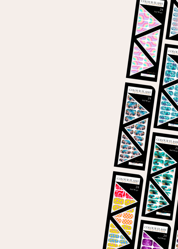 Nail Wraps from Colour Flash - self-adhesive Nail Wraps